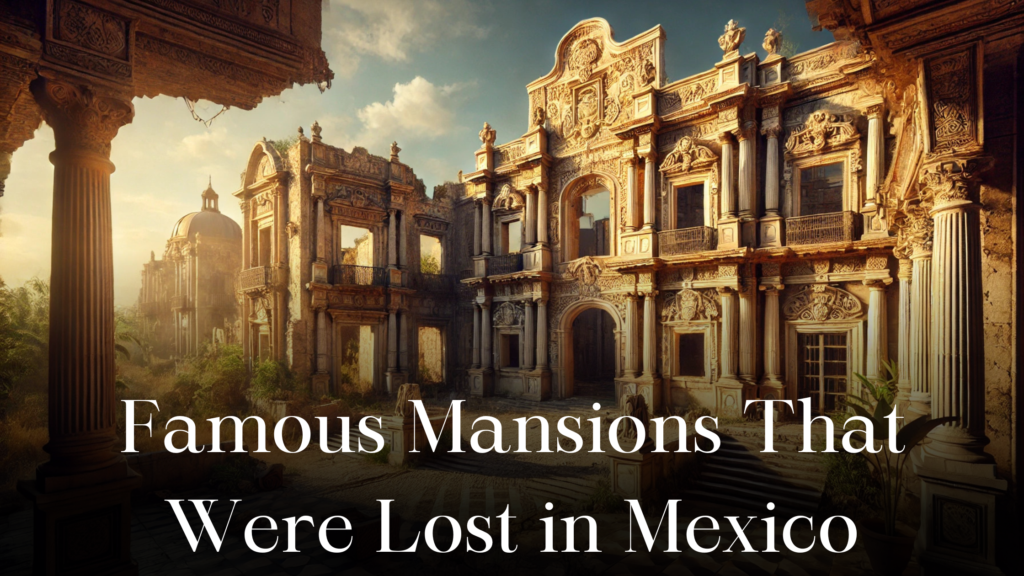 Famous Mansions That Were Lost in Mexico - Lost Mansions