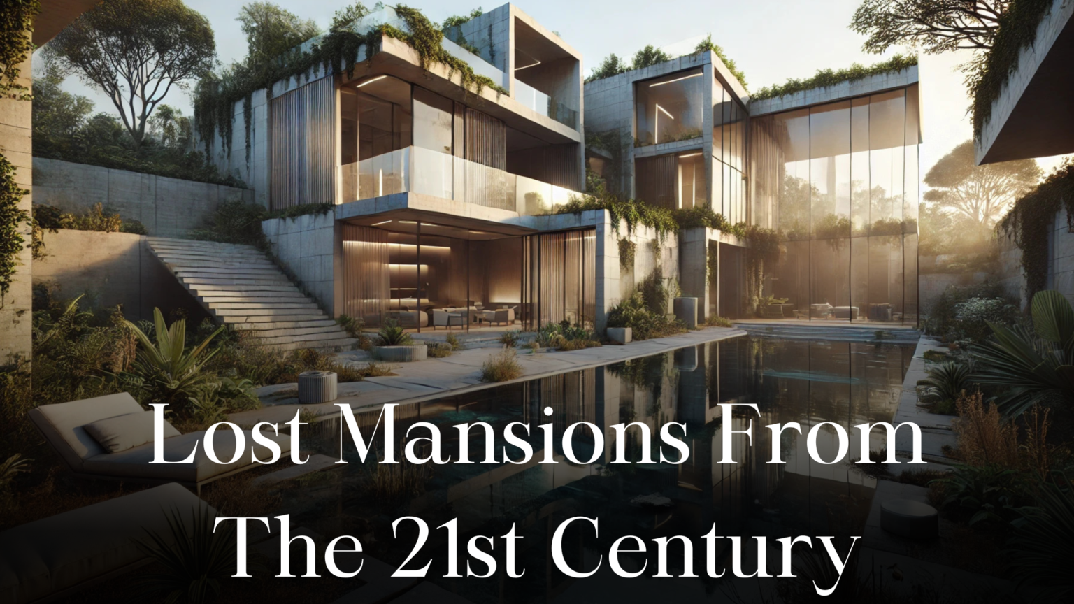 Lost Mansions From The 21st Century - Lost Mansions