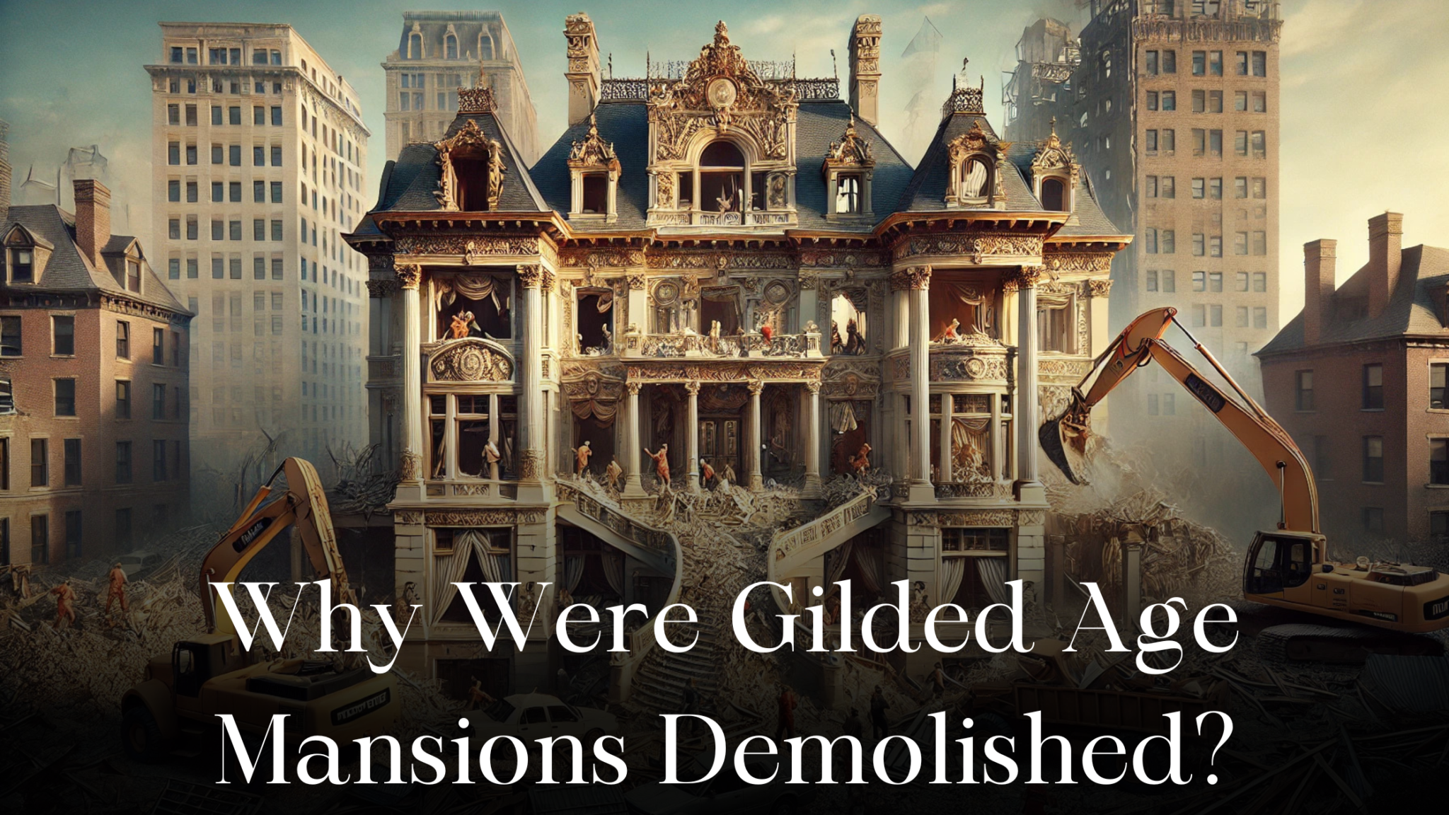 Why Were Gilded Age Mansions Demolished? - Lost Mansions